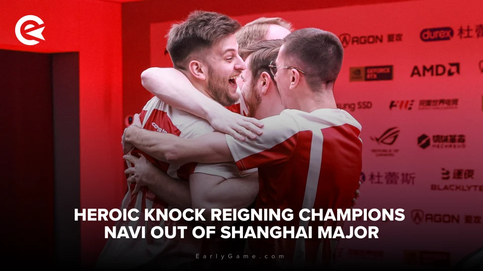 CS2: HEROIC knock reigning champions NAVI out of Shanghai… | EarlyGame