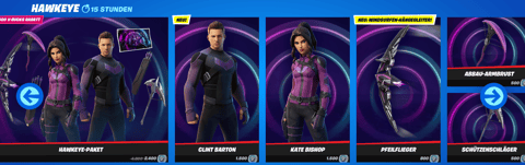 Fortnite x Hawkeye Crossover: Clint Barton & Kate Bishop… | EarlyGame