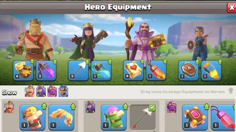 Clash Of Clans Hero Equipment: All Items, How To… | MobileMatters