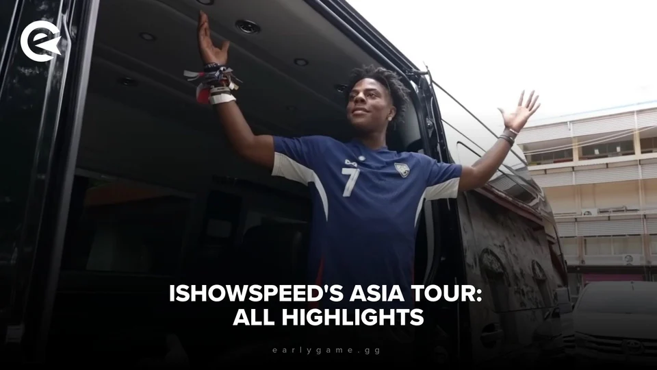 IShowSpeed's Asia Tour: All Highlights | EarlyGame