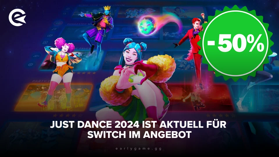 Just Dance 2024 für Switch: Jetzt bei Amazon um 50 %… | EarlyGame
