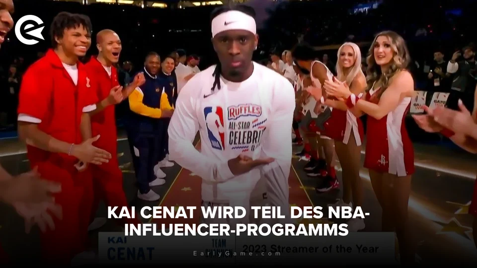 Kai Cenat wird Teil des NBA-Influencer-Programms | EarlyGame