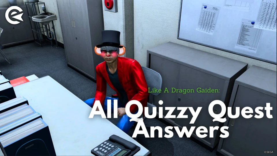 Like A Dragon Gaiden: All Quizzy Quest Answers | EarlyGame