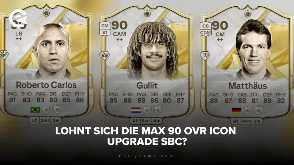 EA FC 25: Lohnt sich die Max. 90 OVR Base Icon Upgrade… | EarlyGame