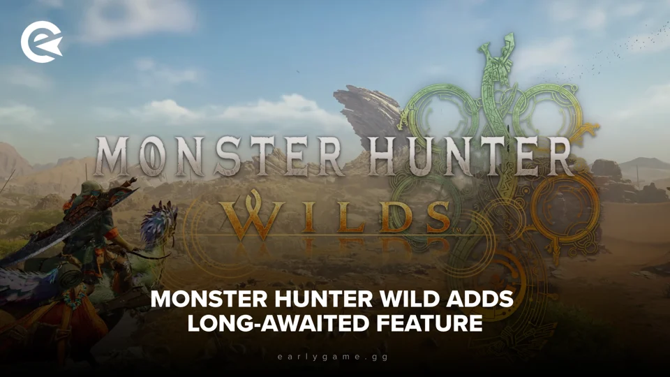 Nueva característica progre en Monster Hunter Wilds… | EarlyGame