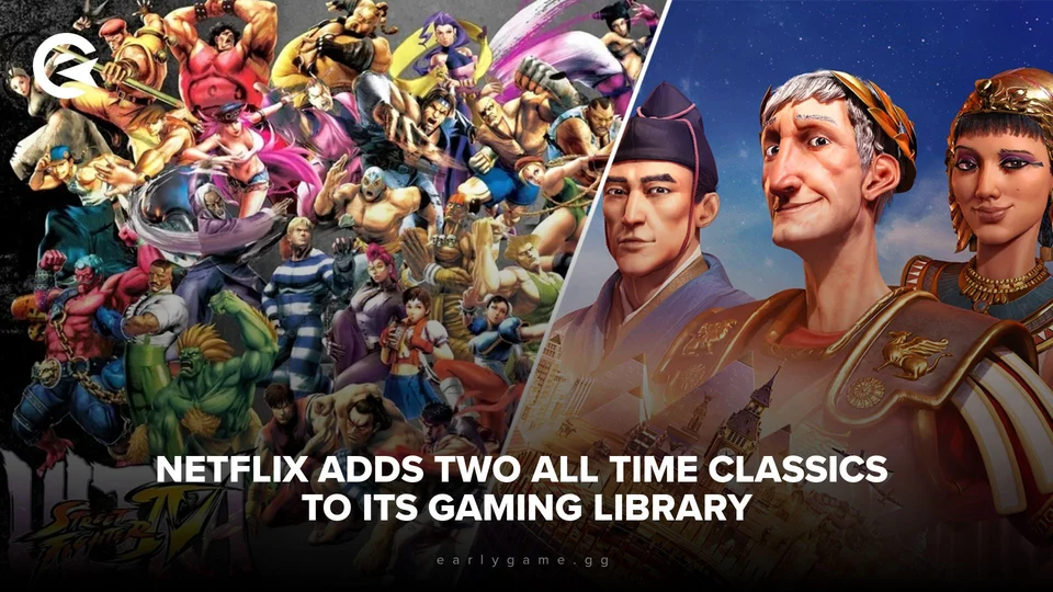 Netflix adding 2 all-time classics to their game library | EarlyGame