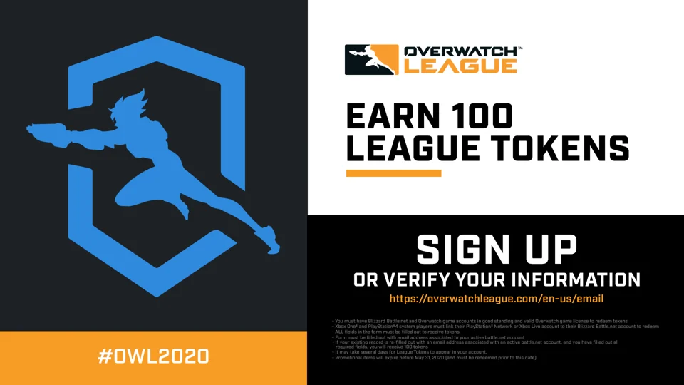 Overwatch newsletter now grants 100 Tokens | EarlyGame