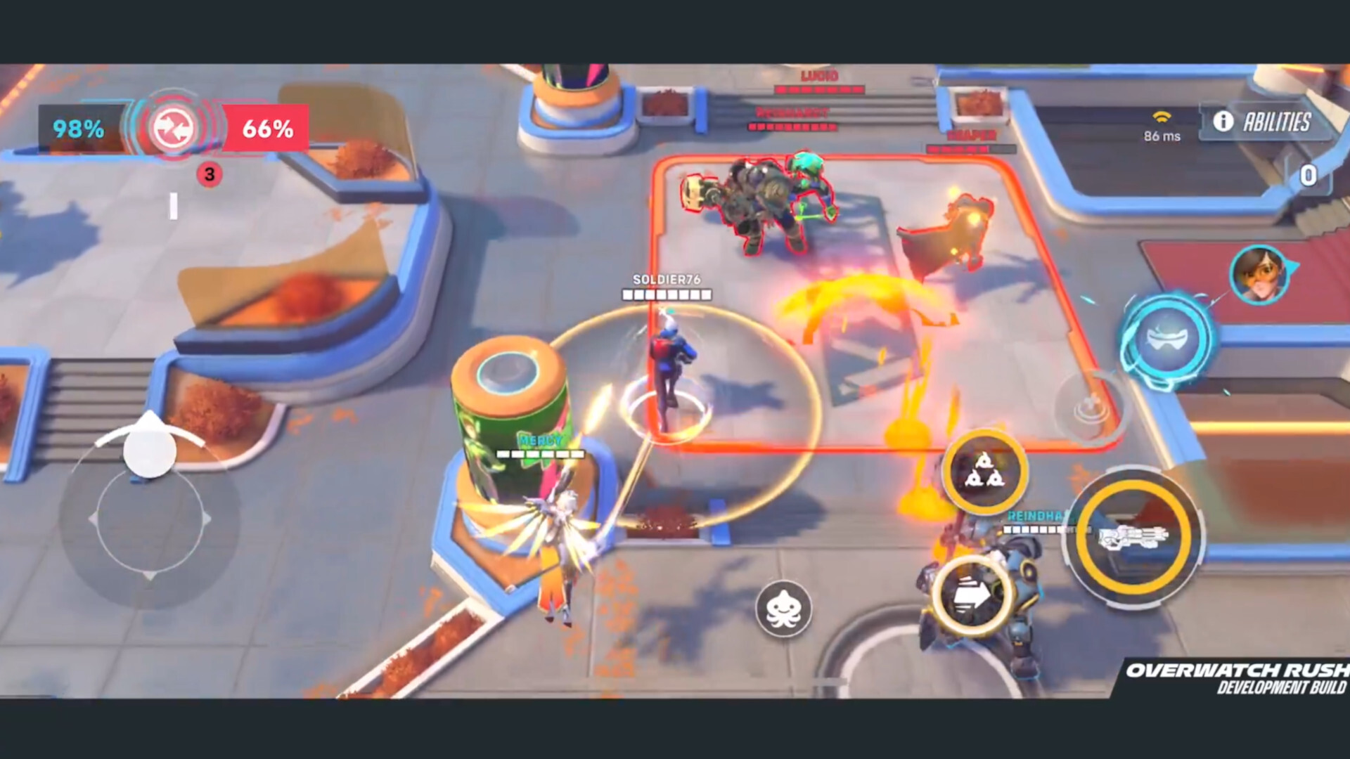 Overwatch Rush Enters First Regional Test Just Days After Reveal ...
