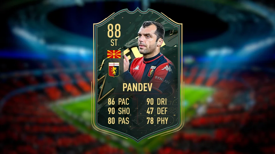 FIFA 22 Winter Wildcards: Striker Legend Goran Pandev SBC | EarlyGame