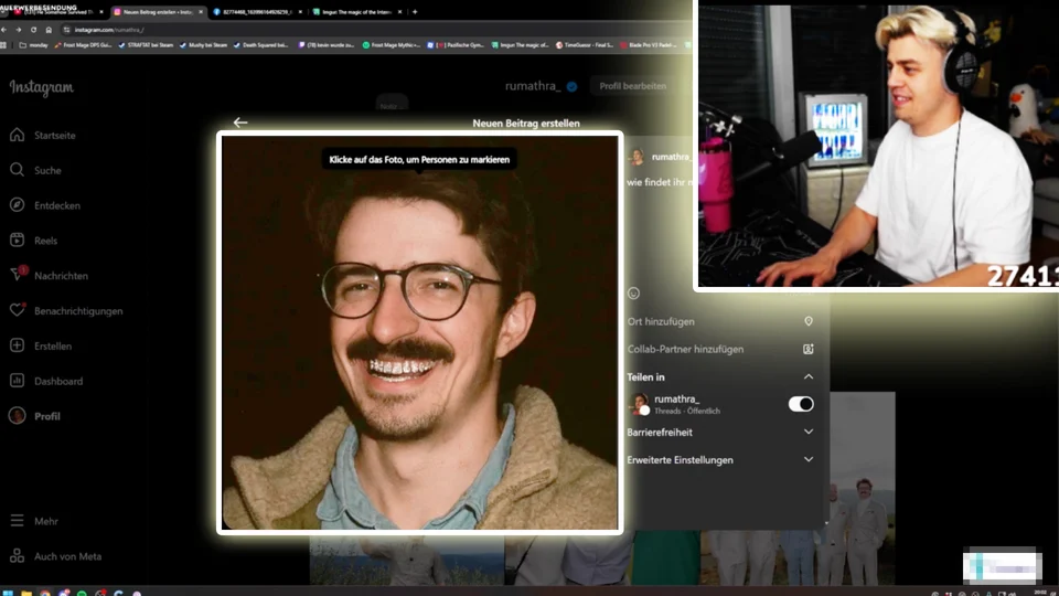 Streamer-Streich von Papaplatte an Rumathra: Post geht… | EarlyGame
