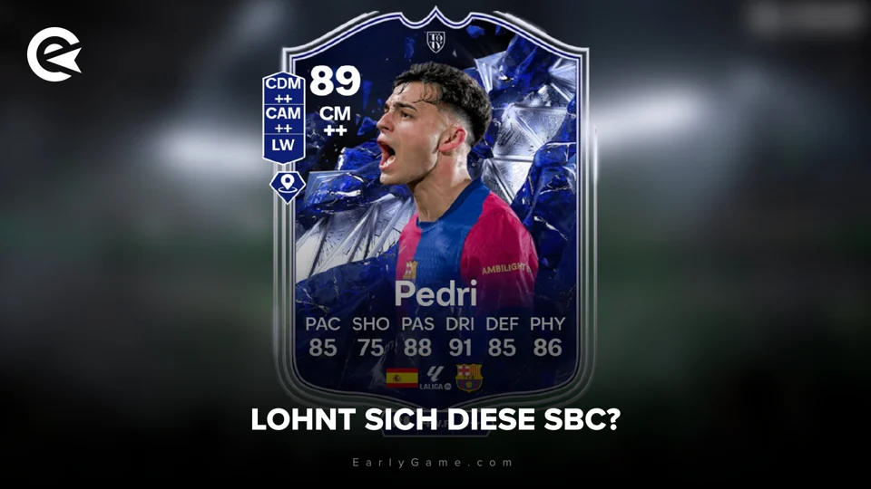 EA FC 25: TOTY Honourable Mention Pedri - Die… | EarlyGame