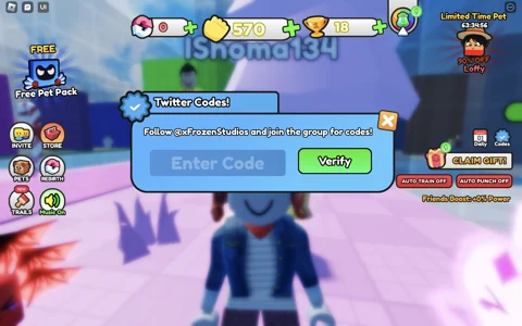 Punch A Friend Codes (September 2023): Free Pets & Potions | EarlyGame