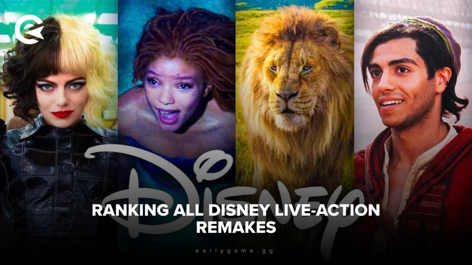 EarlyGame | Ranking All Disney Live-Action Remakes & Spinoffs