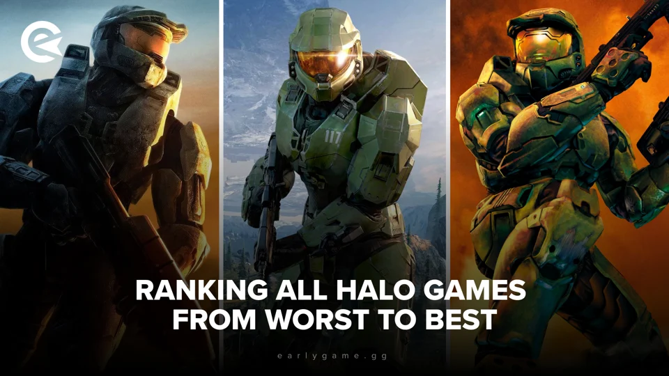 EarlyGame | Ranking All Halo Games From Worst To Best