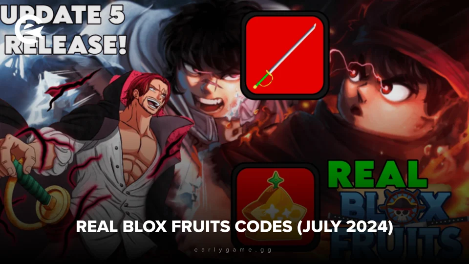 Real Blox Fruits Codes (July 2024) | EarlyGame