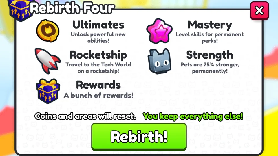 Where Is Rebirth 4 In Pet Simulator 99 | MobileMatters