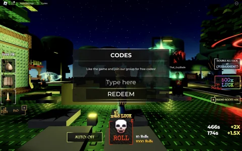 Horrors RNG Codes (June 2024) | EarlyGame