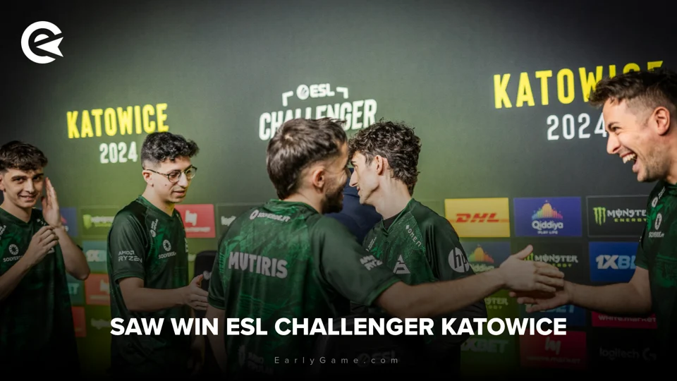 CS2: SAW crowned ESL Challenger Katowice 2024 Champions | EarlyGame