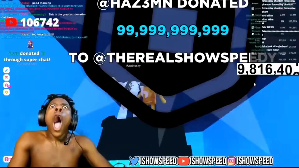 EarlyGame | IShowSpeed's Biggest Donations