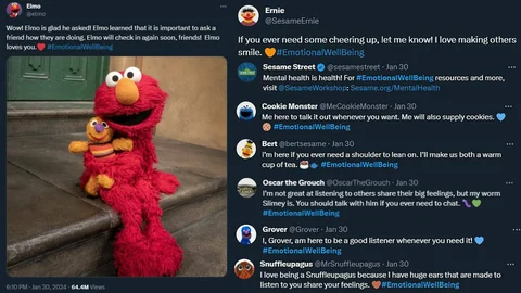 Trauma Dumping On Elmo Is A Thing Now – It's Sad,… | EarlyGame