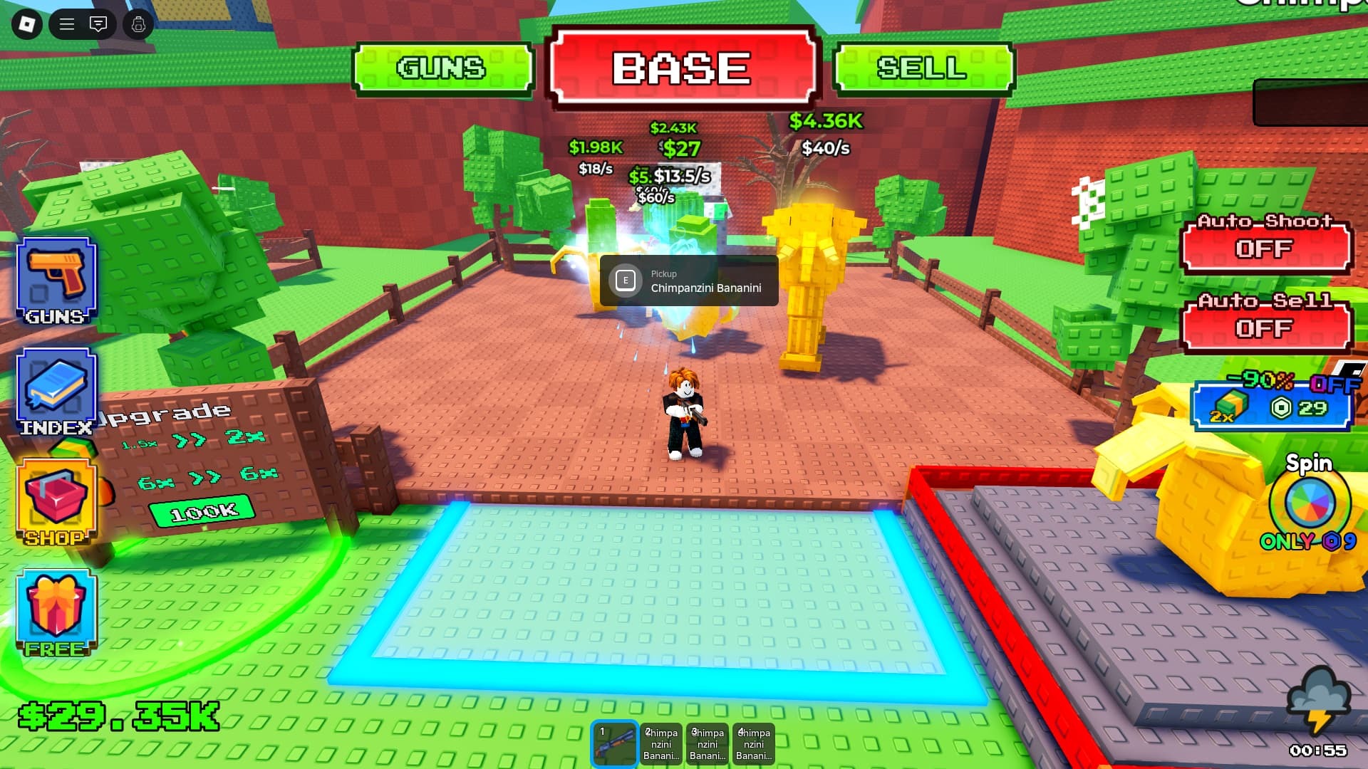 Shoot A Brainrot Codes (октябрь 2025) — FFXX