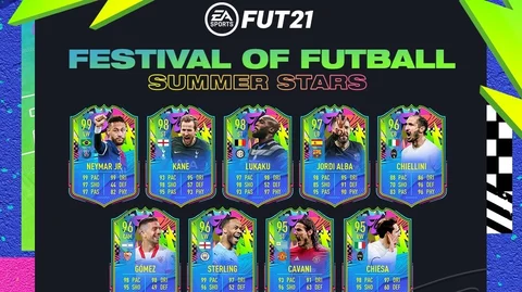 Summer Stars Team 2 mit 99er Neymar und 98er Kane - FIFA… | EarlyGame