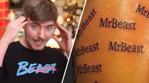 TikToker Will Continue Getting "MrBeast" Tattooed Until… | EarlyGame