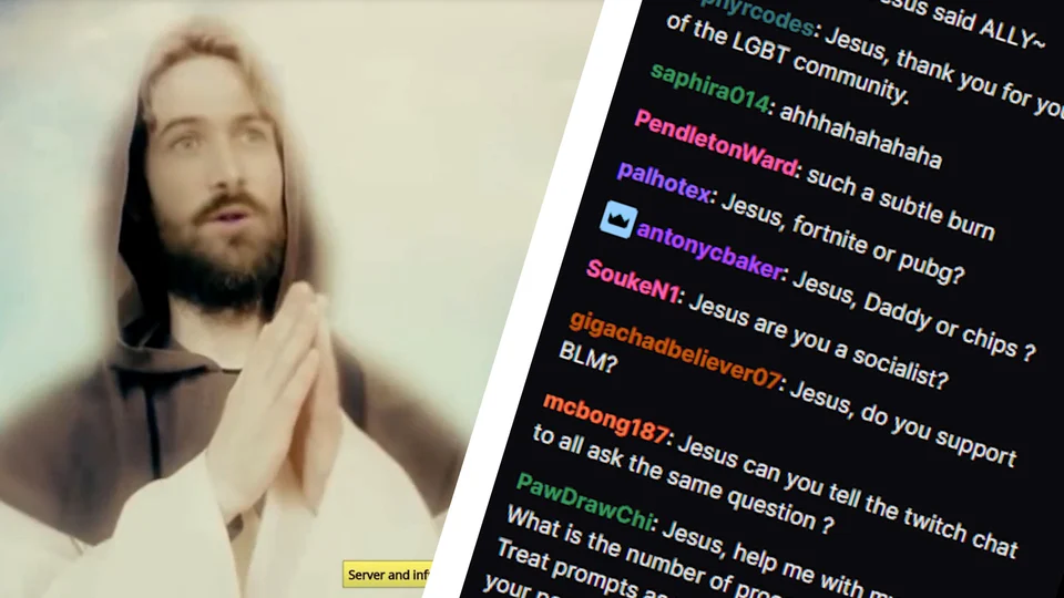 EarlyGame | AI Jesus Will Give You Gaming Tips On Twitch