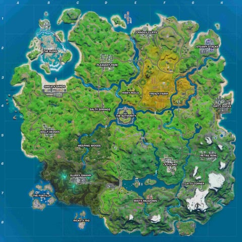 Fortnite Leak zeigt die neue Season 3 Map | EarlyGame