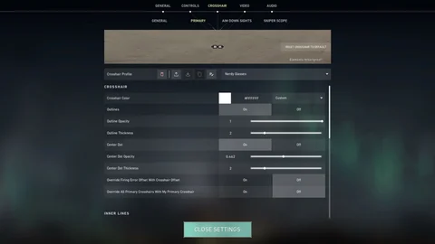 How to Get Valorant Nerd Glasses Crosshair: Import Code | EarlyGame