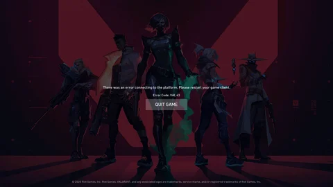 How To Fix Valorant Error Code 43 | EarlyGame
