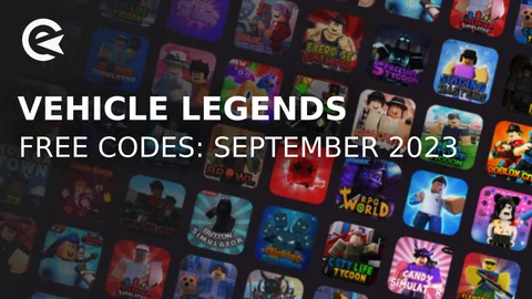 Vehicle Legends Codes (September 2023): Free Cash | EarlyGame