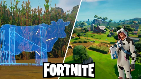 Where To Place Cow Decoys in Fortnite Season 7 | EarlyGame