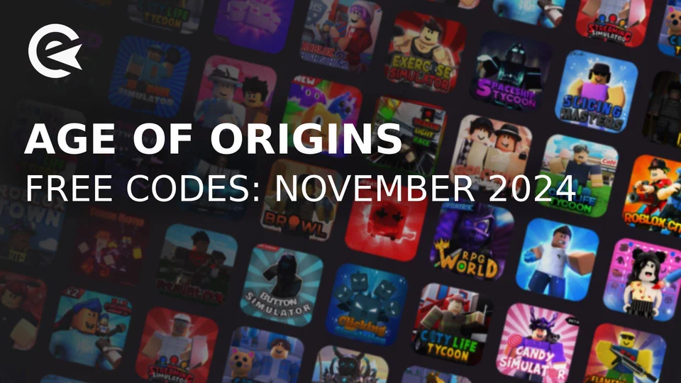Age of Origins Codes (November 2024) | EarlyGame
