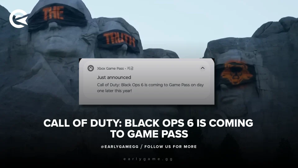 Call of Duty: Black Ops 6 Is Coming Day One To Game Pass | EarlyGame