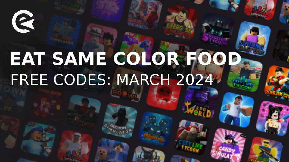 Eat Same Color Food Challenge Codes (March 2024) | EarlyGame