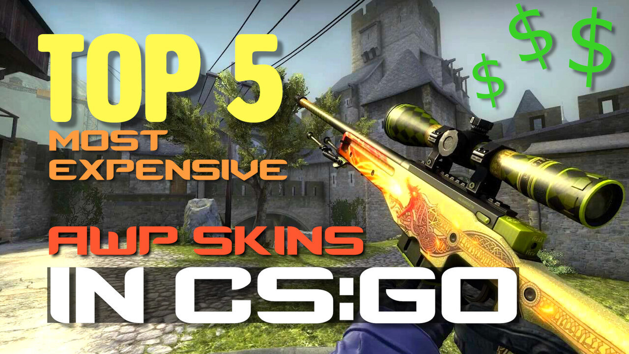 Top 5 Expensive AWP Skins in CSGO | EarlyGame
