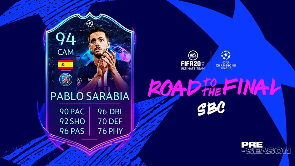 FIFA 20 Pablo Sarabia RTTF SBC-Lösung | EarlyGame