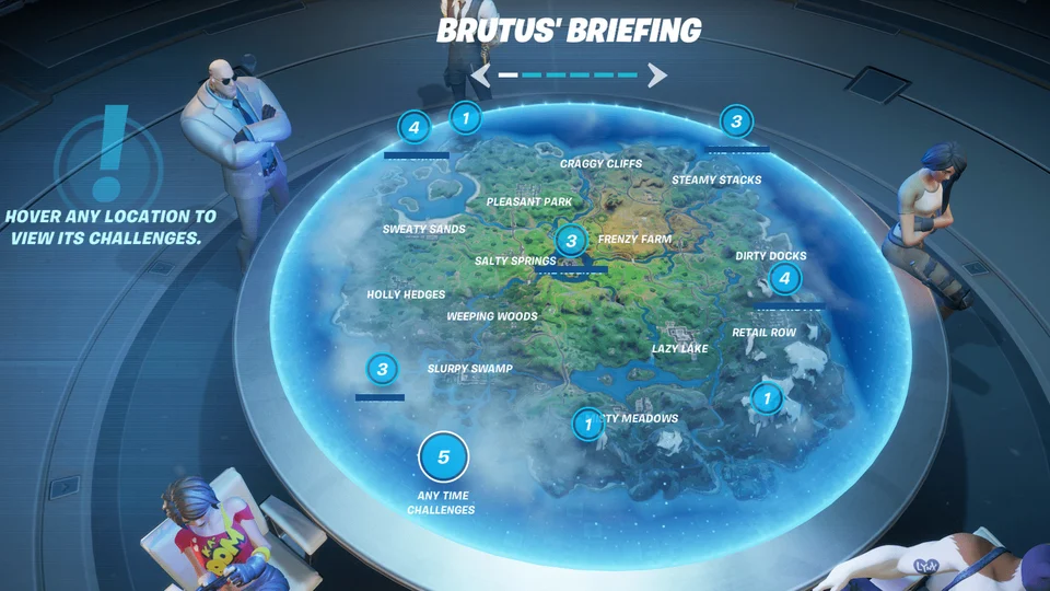 Earlygame Fortnite Challenges