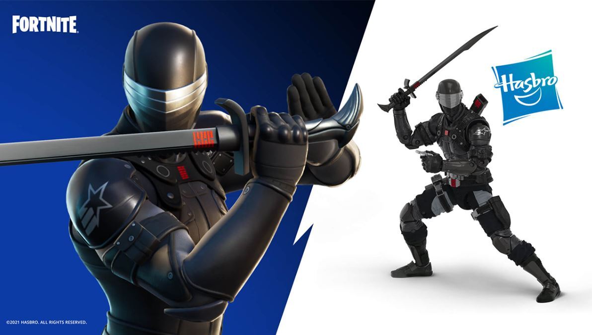Fortnite Snake Eyes Skin Will Also Become Real-Life G.I.… | EarlyGame