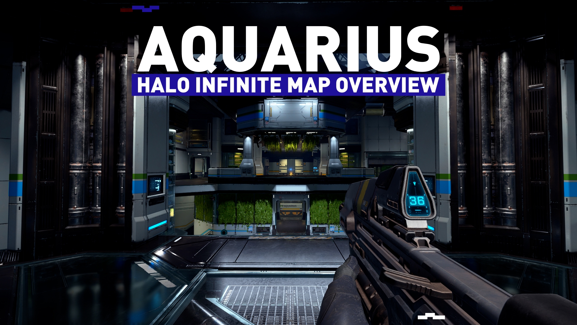 Halo Infinite Map Overview: Aquarius | EarlyGame