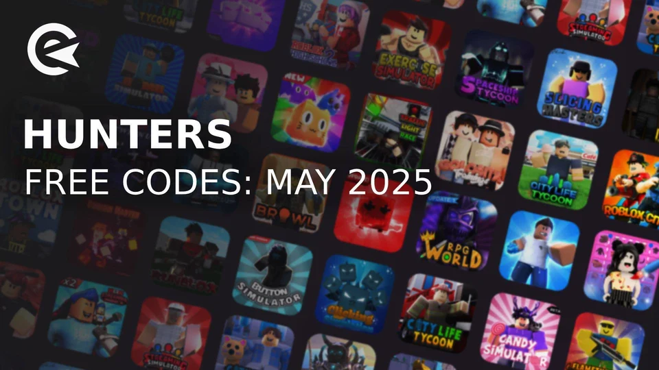 Roblox Hunters Codes (May 2025) | EarlyGame