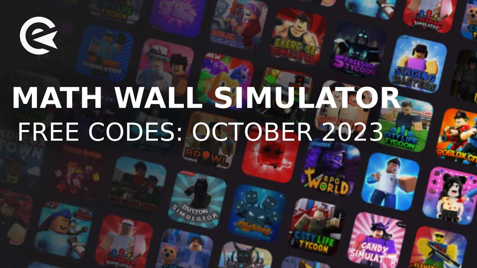 Math Wall Simulator Codes (October 2023) | EarlyGame