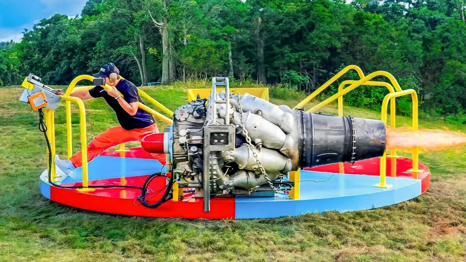 EarlyGame | Youtuber Build Jet-Powered Marry-Go-Arround