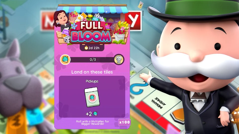 Monopoly Go Full Bloom Event: Rewards, Milestones &… | MobileMatters