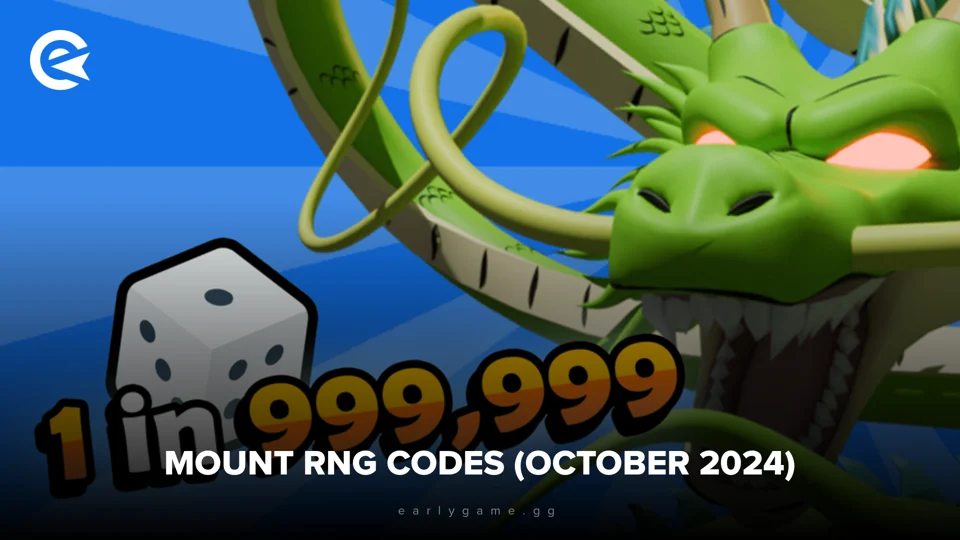 Mount RNG Codes (October 2024) | EarlyGame
