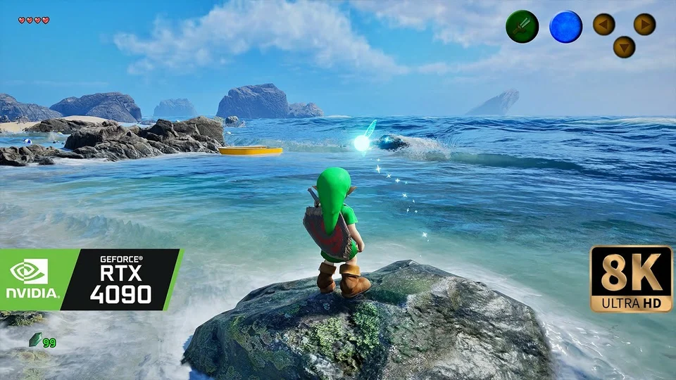 The Legend of Zelda In 8K: Ocarina of Time Fanproject Is… | EarlyGame
