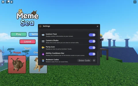 Meme Sea Codes (July 2024) | EarlyGame