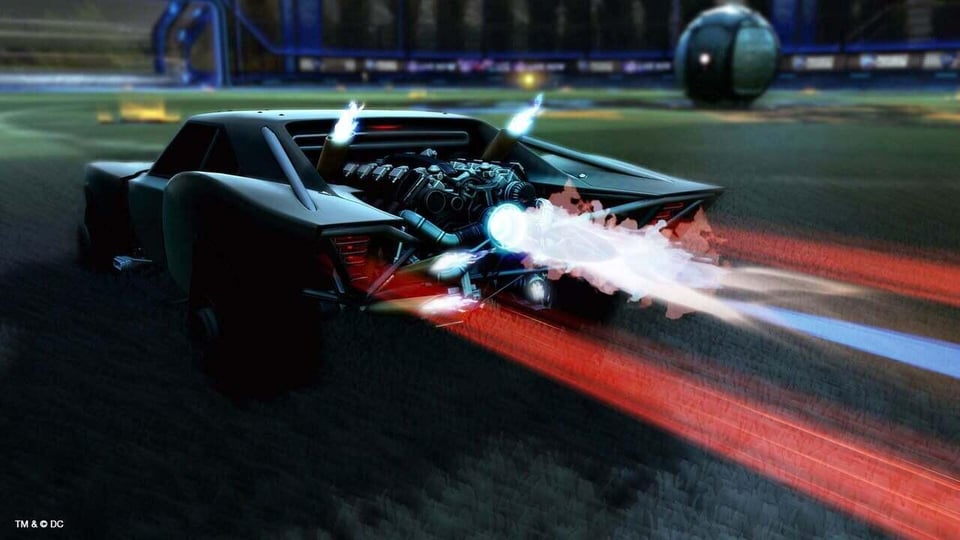 What Is The Batmobile 2022 Hitbox In Rocket League? | EarlyGame