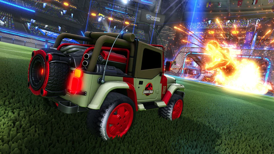 Rocket League Jurassic Jeep Wrangler: Hitbox, Release… | EarlyGame